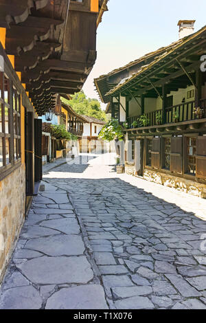 ETAR, GABROVO, BULGARIA- JULY 6, 2018: Old house in Ethno village Etar ...