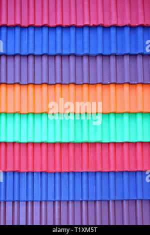 Color palette samples for roof construction industry Stock Photo - Alamy