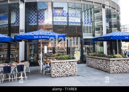 Carluccio's - Manchester, Spinningfields Stock Photo - Alamy