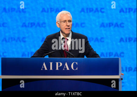 Dr. Mort Fridman, AIPAC President, at the American Israel Public ...