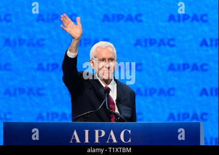Dr. Mort Fridman, AIPAC President, at the American Israel Public ...