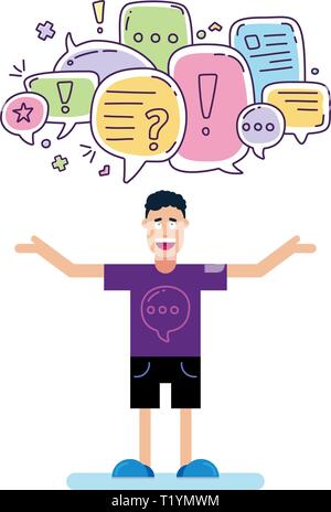 let s talk Dialog, chat speech bubble. Marketing concept Stock Vector ...