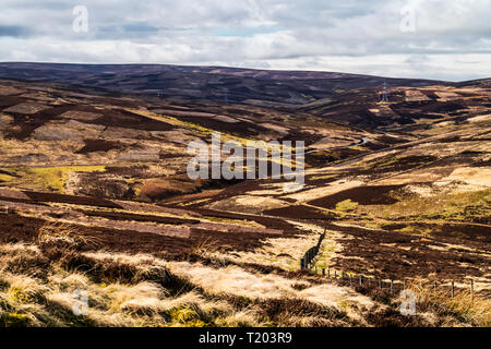 The lammermuir hills. Scottish borders. East lothian Stock Photo ...