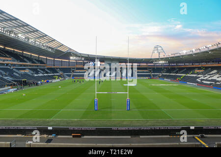 29th March 2019 , KCOM Stadium, Hull, England; Betfred Super League ...