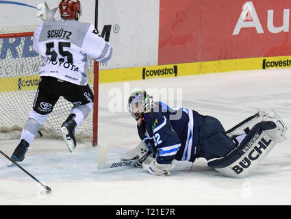 Ingolstadt, Germany. 29th Mar, 2019. Ice hockey: DEL, ERC Ingolstadt ...