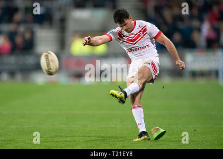St Helens, UK. 29th Mar, 2019. 29th March 2019, Totally Wicked Stadium ...