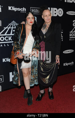 NEW YORK, NEW YORK - MARCH 29: Pearl Thompson attends the 2019 Rock ...