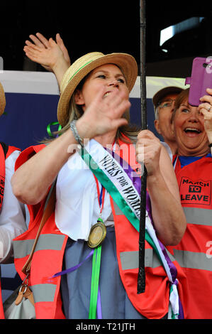 London, UK. 3rd Mar, 2019. Lauren Samuels seen on the red carpet during ...