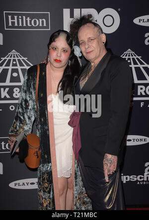 NEW YORK, NEW YORK - MARCH 29: Pearl Thompson attends the 2019 Rock ...