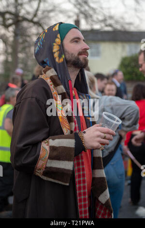 Braintree, Essex, United Kingdom. 29 March 2019. A large crowd gathered ...
