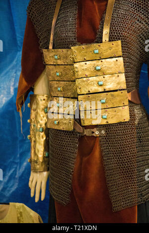Ottoman style armor on human figure in the view Stock Photo - Alamy