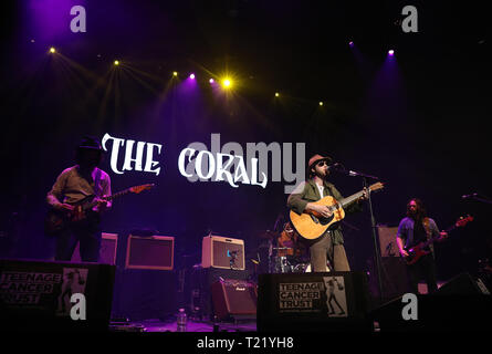 The Coral performing during the Teenage Cancer Trust Concert, Royal ...