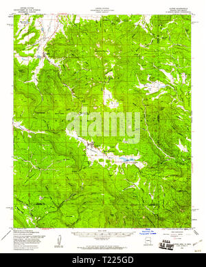 Alpine, Arizona, map 1958, 1:62500, United States of America by ...