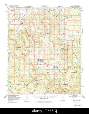 Alpine, Arizona, map 1958, 1:62500, United States of America by ...