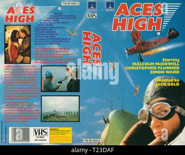 Aces High (1976) Publicity information, Film poster, Date: 1976 Stock ...