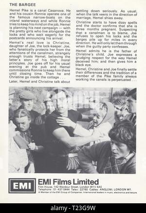 The Bargee (1964) Date: 1964 Stock Photo - Alamy