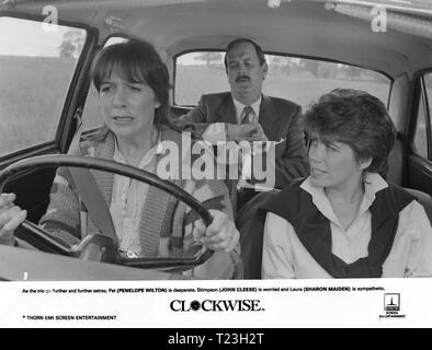 CLOCKWISE (1986) PENELOPE WILTON, JOHN CLEESE, SHARON MAIDEN CKW 002 ...