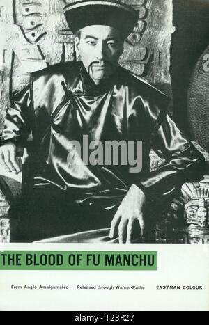 The Blood of Fu Manchu (1968) Christopher Lee, Publicity information ...