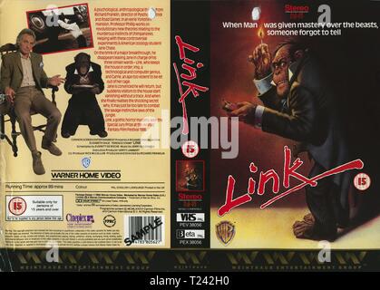 Link (1986) Publicity information, Date: 1986 Stock Photo - Alamy