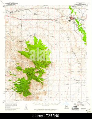 Benson, Arizona, map 1958, 1:62500, United States of America by ...