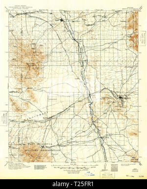 Benson, Arizona, map 1915, 1:125000, United States of America by ...