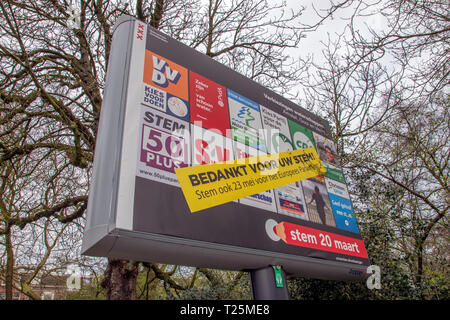 Billboard D66 Elections At Amsterdam The Netherlands 8-2-2023 Stock ...