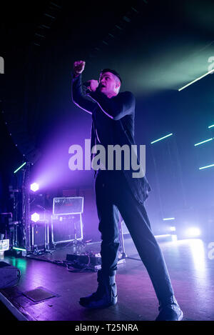 Irish pop rock band The Script performs live at Fabrique in Milan ...