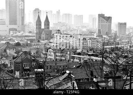China, Shandong province, Qingdao, German architecture in the old Stock ...