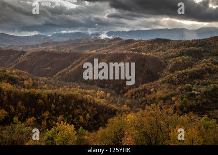 Rocca Canterano, Aniene River Valley, Lazio, Italy Stock Photo - Alamy