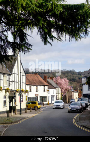 Caerleon, small town on the edge of the city of Newport, Gwent wales UK ...