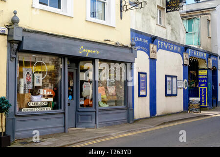 Caerleon, small town on the edge of the city of Newport, Gwent wales UK ...