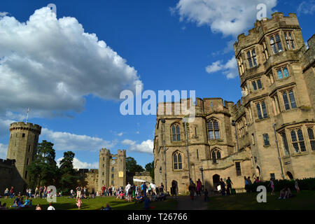 Warwick Castle, Warwickshire, West Midlands, England, United Kingdom ...