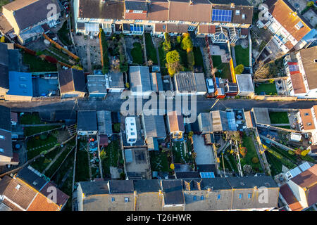 Marion Road houses, Hanham Common, Bristol from the air Stock Photo - Alamy