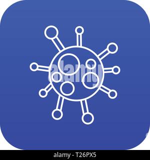 Chlamydia virus icon blue vector Stock Vector Image & Art - Alamy