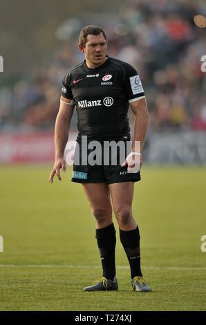 Saracens' Alex Goode Stock Photo - Alamy