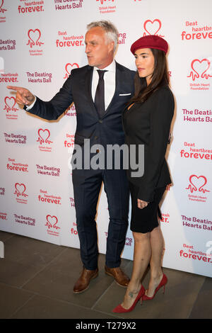 David Ginola and Maeva Denat at the London Football Awards 2019 held in ...