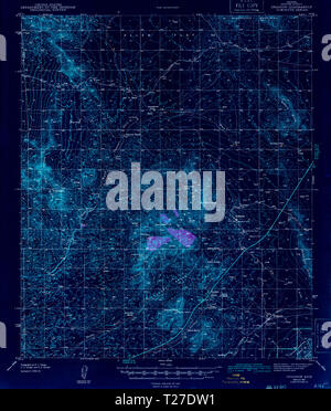 Dragoon, Arizona, map 1943, 1:62500, United States of America by ...