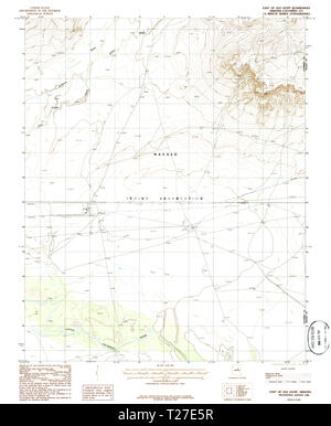 Old Leupp, Arizona, map 1986, 1:24000, United States of America by ...