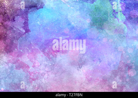 Abstract artistic colorful smooth galaxy artwork Stock Photo - Alamy