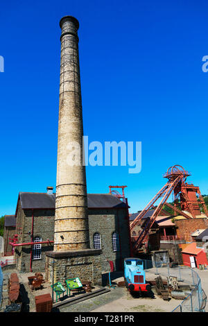 Rhondda Heritage Park, Colliery Pit, Rhondda Valley, Wales, UK Stock ...