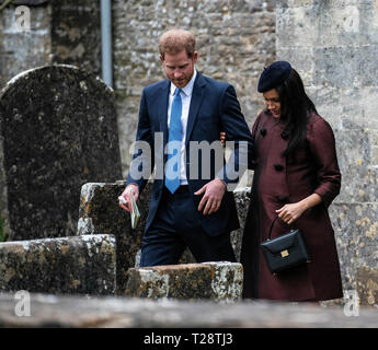 Prince Harry Duke of Sussex and Meghan Duchess of Sussex take part in ...