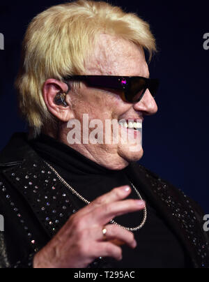 Cologne, Germany. 30th March 2019. The actors Bjarne Mädel (l) and ...