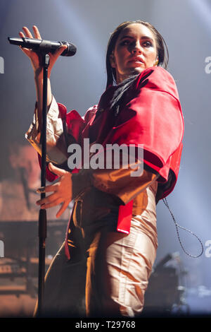 Oslo, Norway. 30th March 2019. The Norwegian indie pop band Highasakite ...