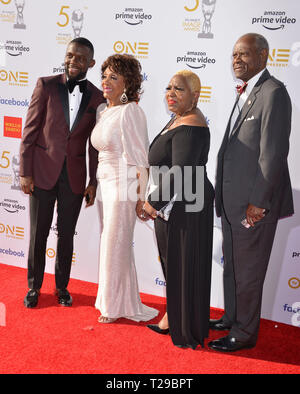 Maxine Waters attending the 50th NAACP Image Awards in Los Angeles ...