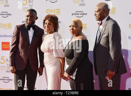 Maxine Waters attending the 50th NAACP Image Awards in Los Angeles ...