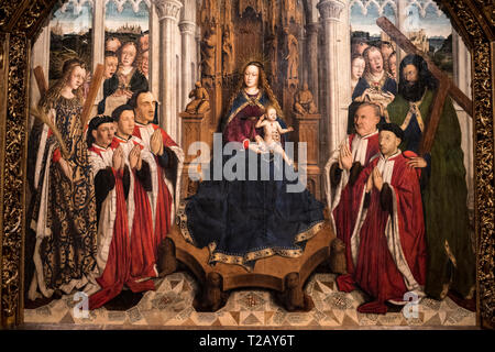 Mare de Déu dels Consellers (Virgin of the Counsellors) by Lluis Dalmau ...