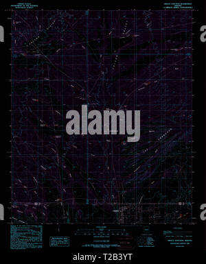 Oracle Junction, Arizona, map 1988, 1:24000, United States of America ...