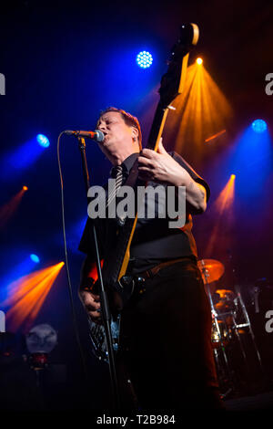 Norway, Bergen - March 30, 2019. The Norwegian pop band Pogo Pops ...