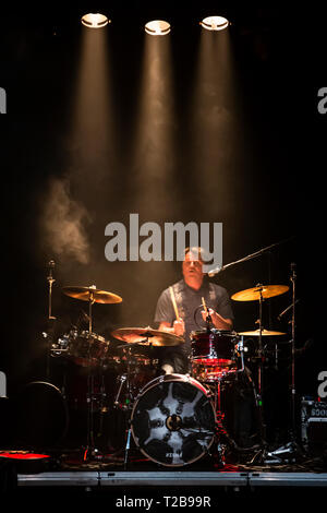 Norway, Bergen - March 30, 2019. The Norwegian pop band Pogo Pops ...