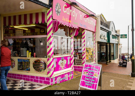 Hunstanton, England. 23 March 2019. The Pavillion Toymaster shop – A ...